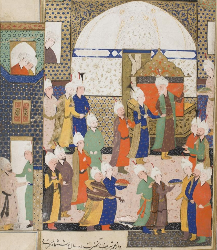 A painting from the Shahnameh – The Persian Book of Kings