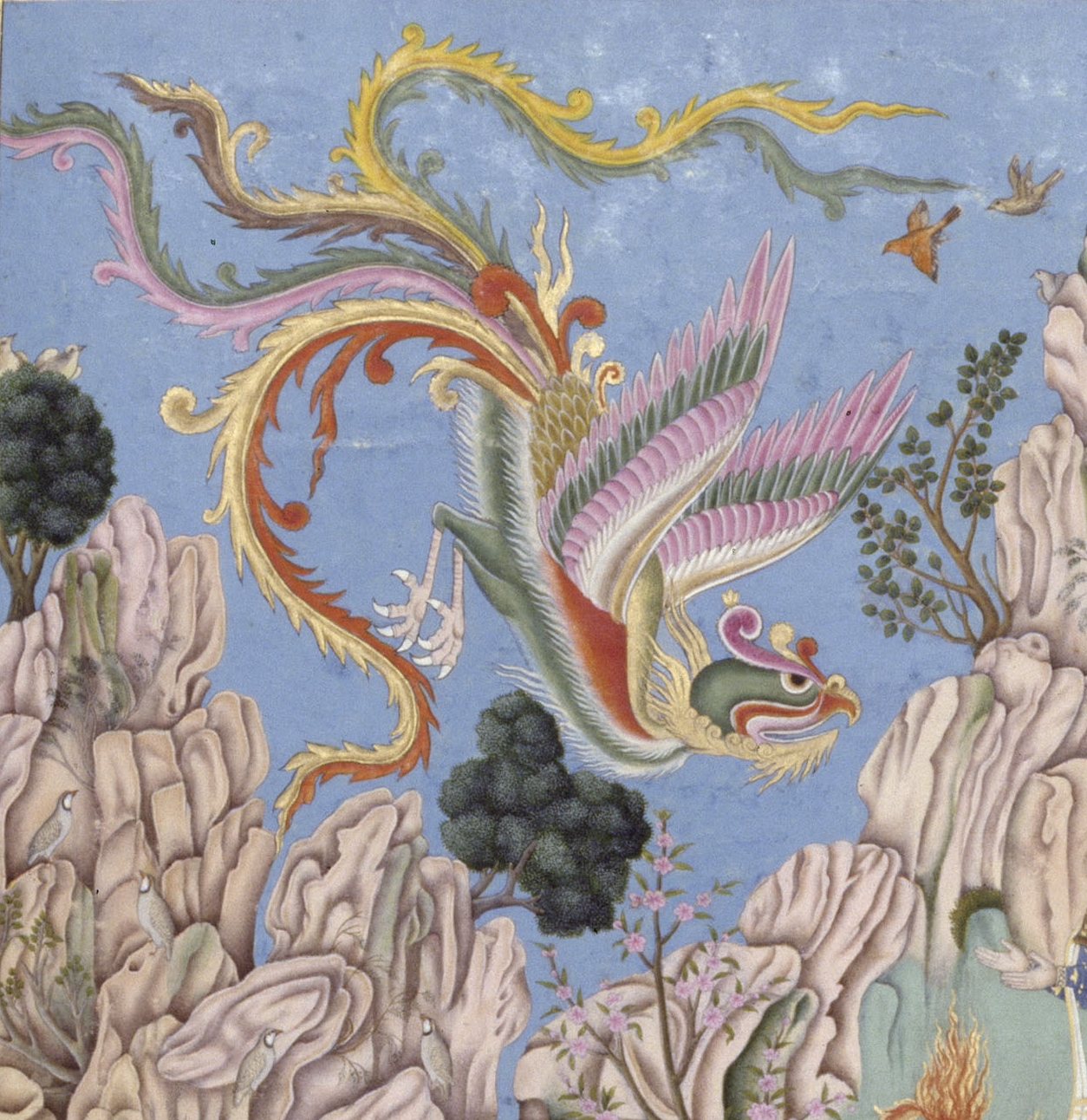 Simurghs Gender im Shahname